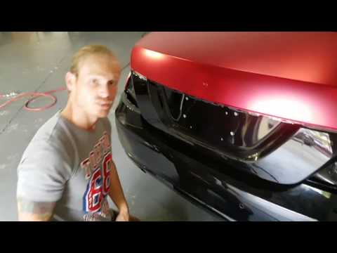 What not to do when vinyl wrapping. Primer 94 disaster. By @ckwraps