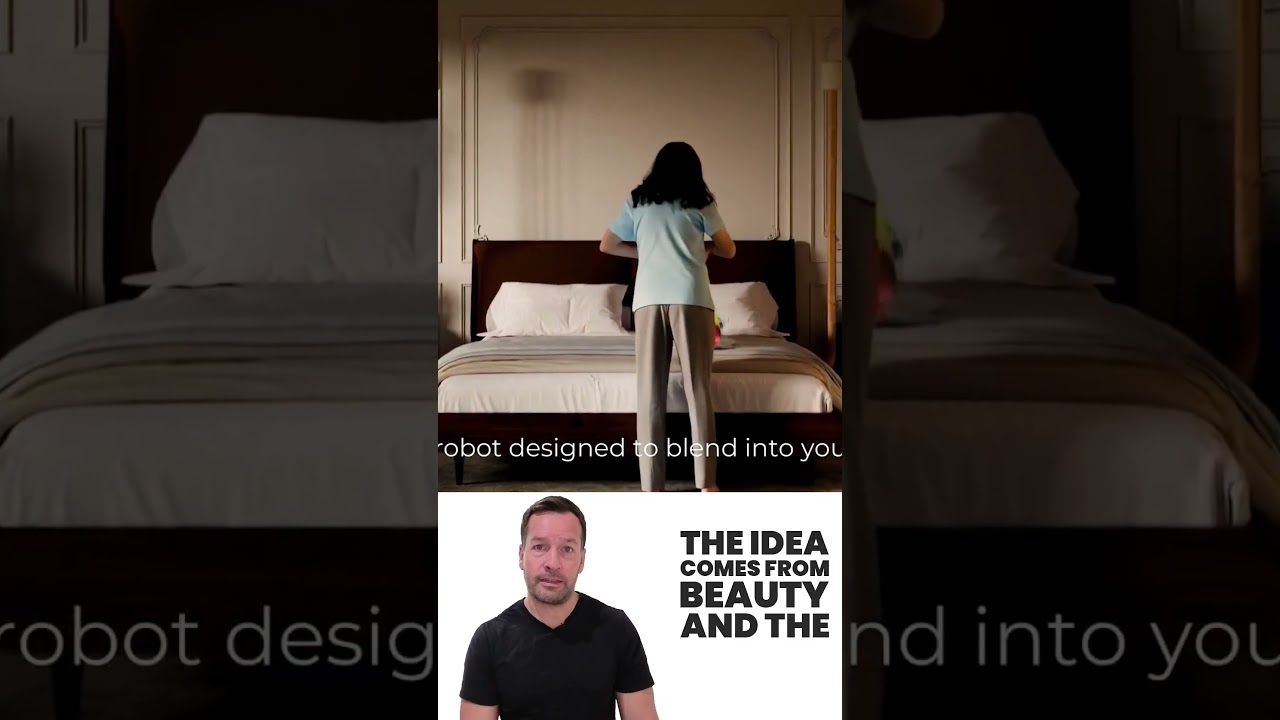 Laundry Folding Robot Lamp?! - Meet the Viral Lume Bot