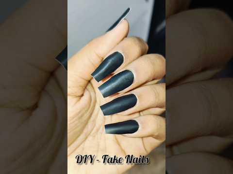 Diy Black Tape Fake Nails Extensions π±π
#nailart #diy #fakenails #artificialnails #diynails #shorts