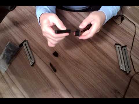 How To: Replace Ruger Mark III magazine base plate with Mark IV 22/45 base plate