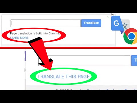 How to fix Google Translate Extension in Chrome | Page translation is built into Chrome error.