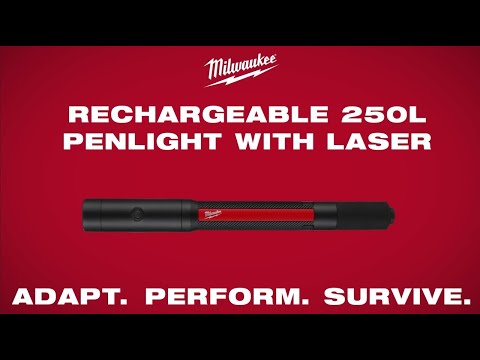 Milwaukee 250 Lm. LED Rechargeable Penlight with Laser | Do it Best