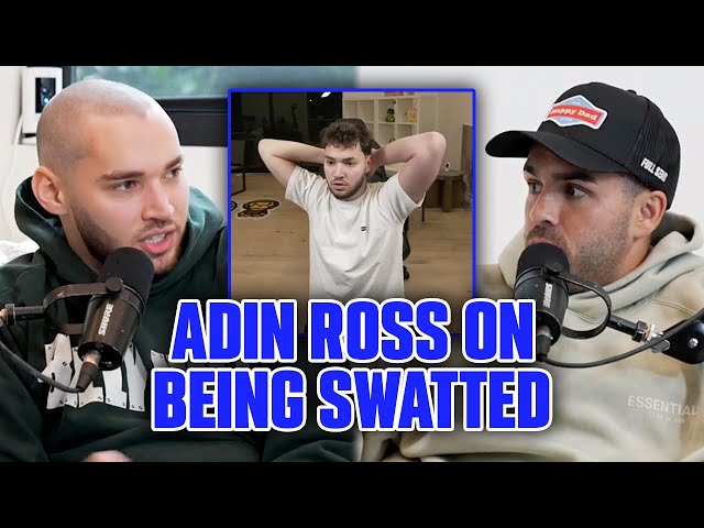 Why was adin ross swatted on stream