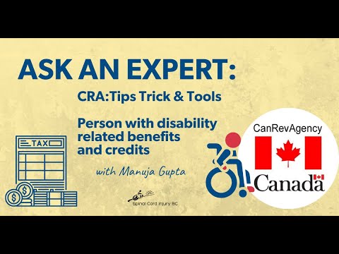 Spinal Cord Injury Ask an Expert: CRA Tips, Tricks and Tools