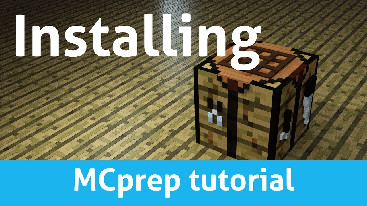 Install #MCprep (Blender 2.7 Minecraft addon tutorial)