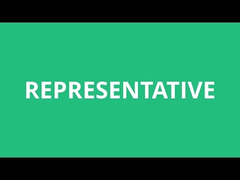 How To Pronounce Representative - Pronunciation Academy