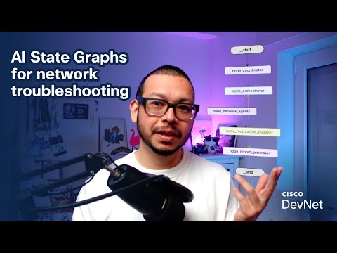 AI State Graphs for network troubleshooting