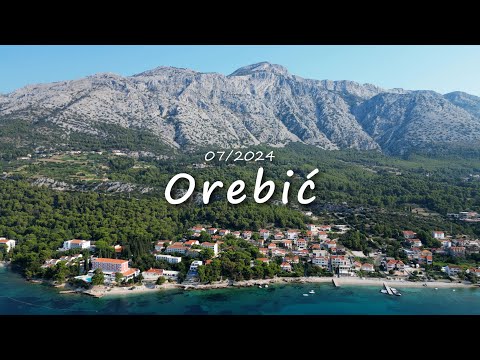 Orebić półwysep Peljesac 07/2024 Chorwacja / Croatia