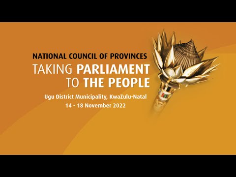 The #NCOP is #TakingParliamentToThePeople of #KwaZuluNatal on 14–18 November 2022