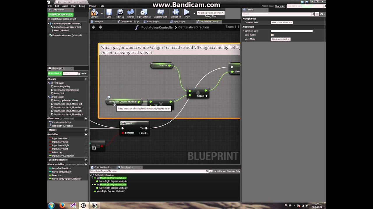 [Tutorial] UE4 Root Motion Controller 01 - New project, basic movement