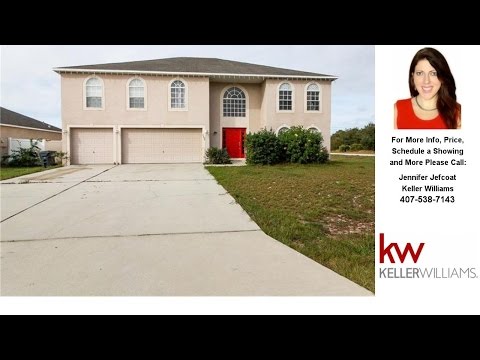 1200 AMAZON LANE, POINCIANA, FL Presented by Jennifer Jefcoat.
