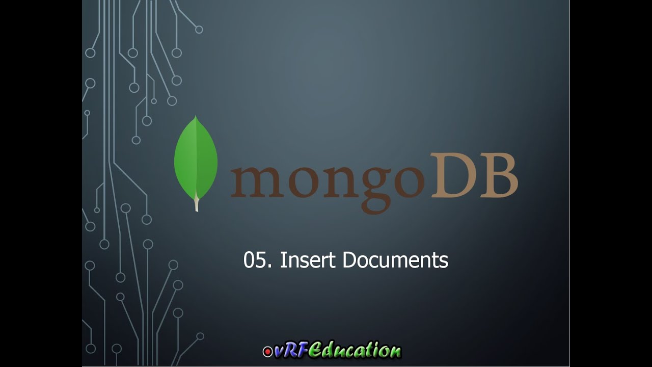 MongoDB - Insert Documents