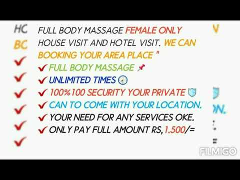 relax mind (lades spa ) only ladies massage for ladies sri lanka