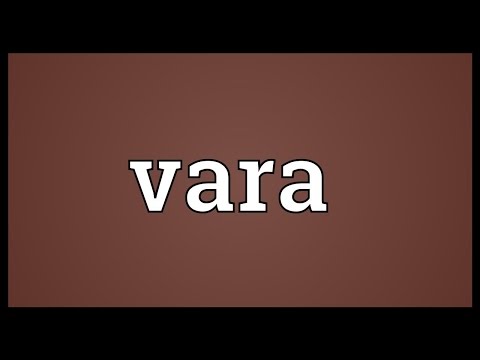 Vara Meaning