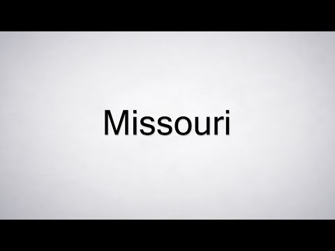 How to Pronounce Missouri