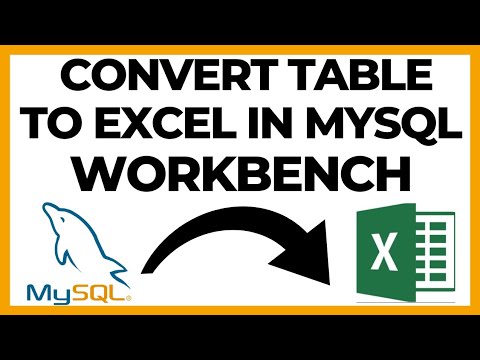 How to export table to excel in Mysql | Convert Table data into CSV file