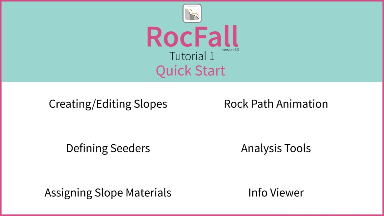 RocFall Tutorial 1 - Quick Start