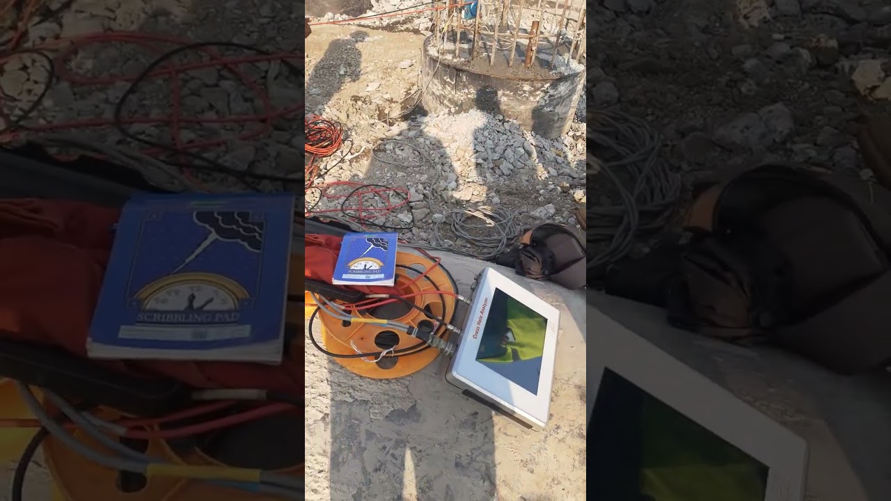 cross hole sonic loging test of pile ( CHSL  test of pile)