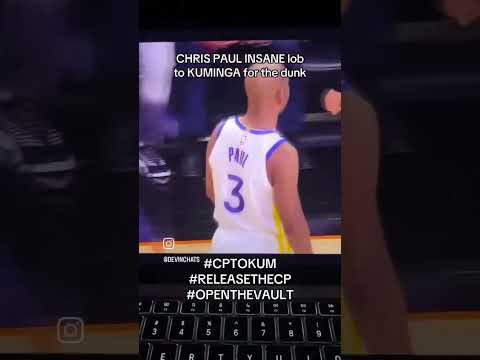 chris paul and kuminga are an elite duo #RELEASETHEVAULT