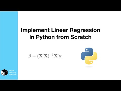 Implement Linear Regression in Python from Scratch