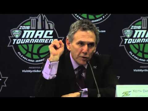 Zips Men's Basketball MAC Tournament Finals vs Buffalo, March 12