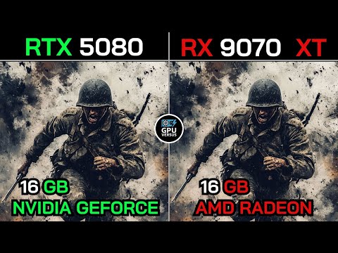 RX 9070 XT vs RTX 5080 | 4K and 1440p Benchmark in 20 Games