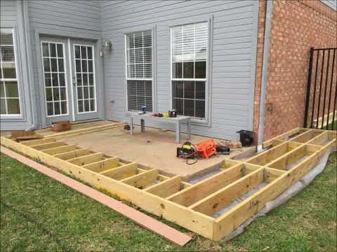 Ultrashield or NewTechWood Composite Deck Laying Project