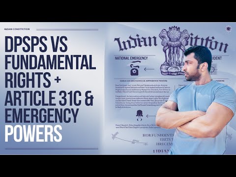 DPSPs, Article 31C & Emergency Provisions Explained | Indian Polity Lecture for UPSC/IAS