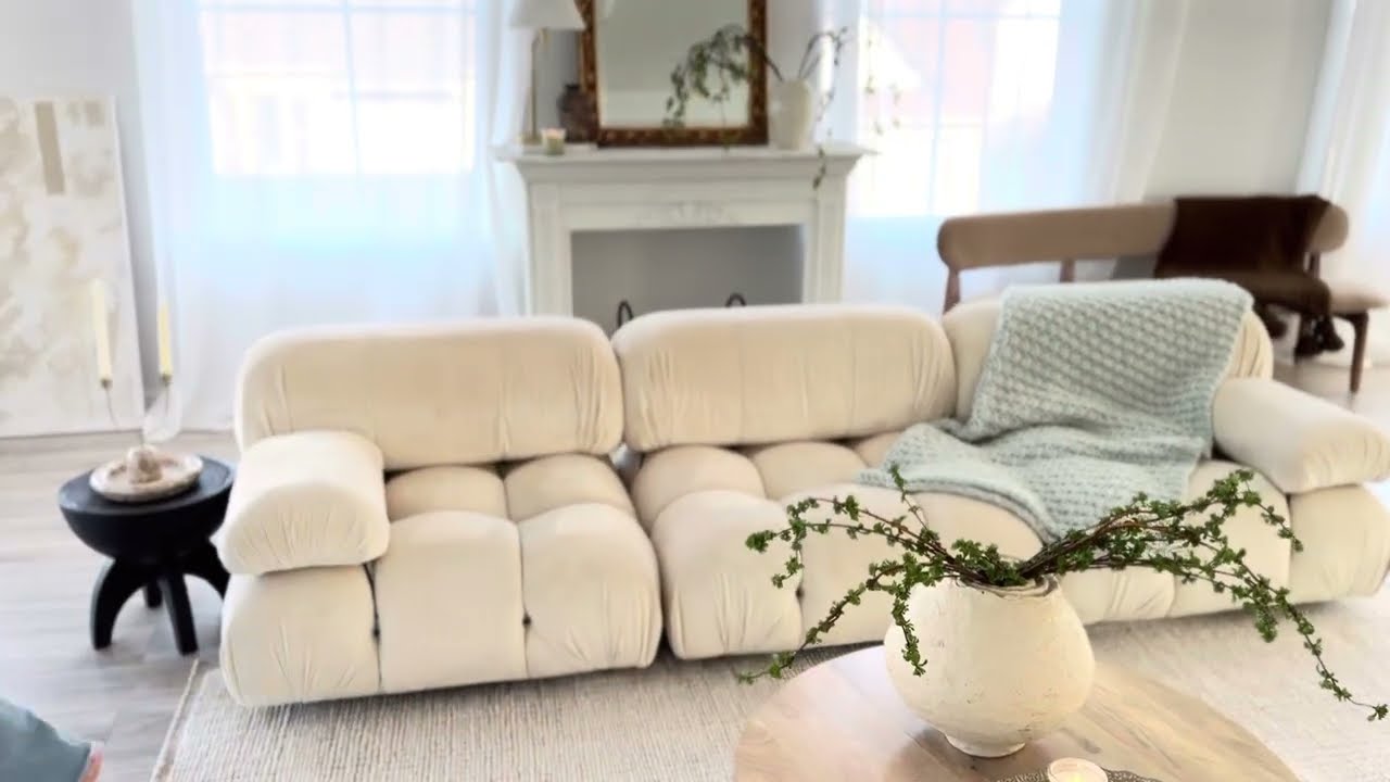 Mario Bellini Modular Sofa | Mid Century Modern Living Room