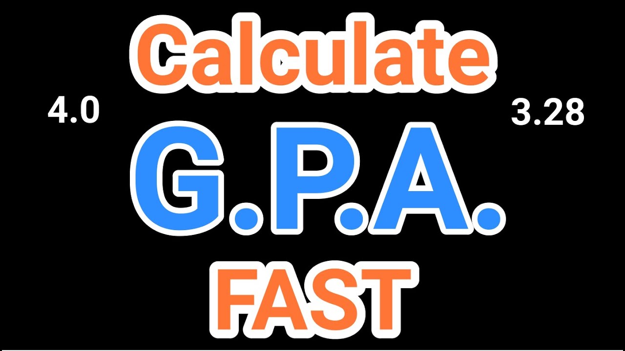 How to Calculate Grade Point Average | 4.0 GPA Formula