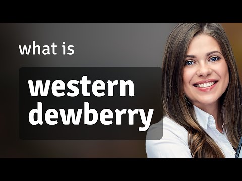 Western dewberry — definition of WESTERN DEWBERRY