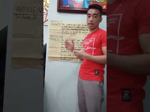 1987 Philippine constitution article 6 section 23 and article 8 section 2