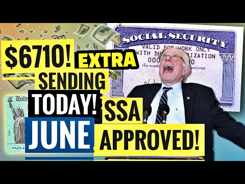 📈SSA Approved in June !✅ Social Security Increase$6710+Backpay! 📆+$6 Billion More !💰SSI,VA,SSDI Get?