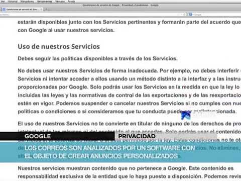 Google reconoció que "lee" todos los correos que entran y salen de Gmail