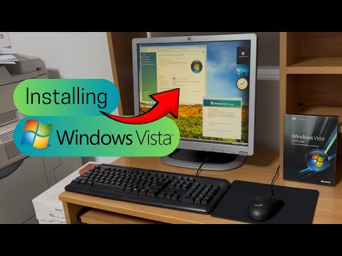 Windows VISTA Ultimate INSTALL and UNBOXING! The Full Setup Process!