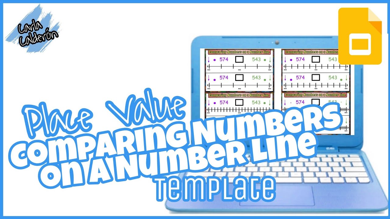 Place Value: Comparing Numbers on a Number Line (Template)