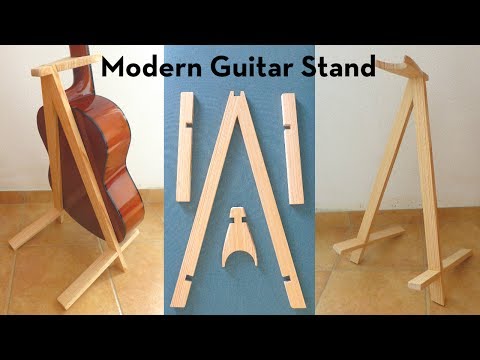 Let's Make a Modern Guitar Stand