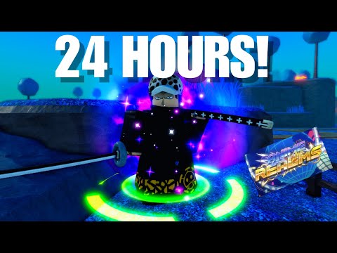 Spending 24 HOURS in the new game Anime Realms...
