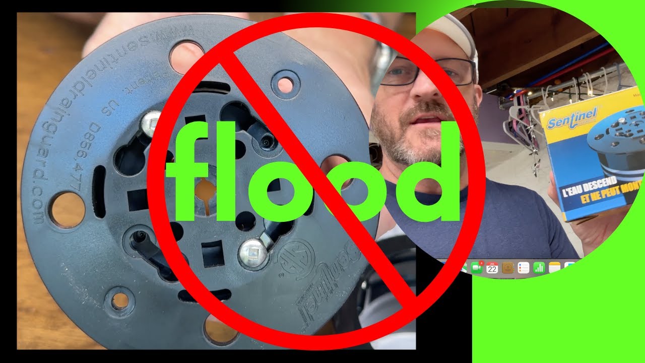 DIY Flood Stop: Floor Drain Backflow Prevention Insert