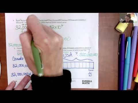 Canada's population is one-tenth of the US; explanation of zeros