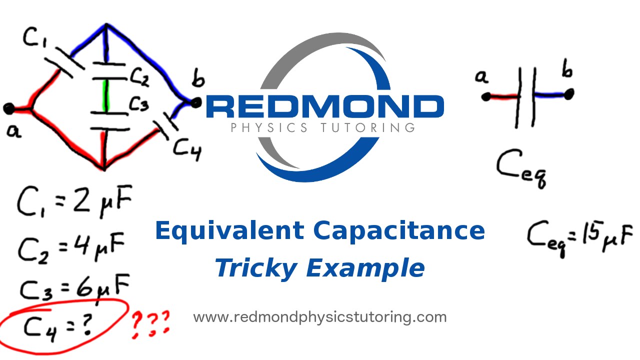 Equivalent Capacitance - Tricky Example