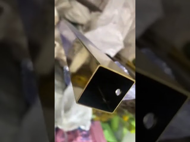 NL Stainless Steel Gold Pipe - Gold Coated Ss Pipes Trader - Wholesaler ...