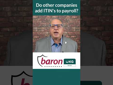 Do other companies add ITINs to payroll?