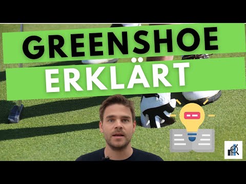Greenshoe Aktien beim Börsengang - einfache Erklärung auf deutsch (Greenshoe Option)