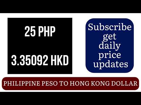 Philippine Peso to Hong Kong Dollar Currency Exchange Rates Today 27 December 2024