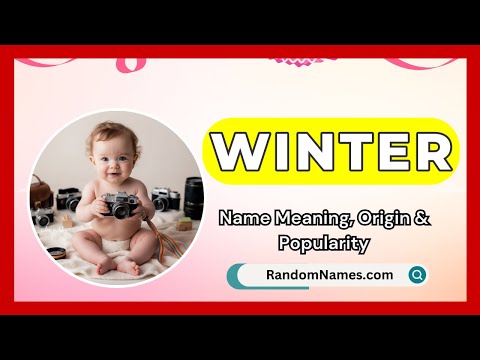 Winter - Baby Girl Name Meaning, Origin & Popularity - RandomNames.com
