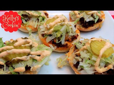 Big Mac Bagel Bites - Air Fryer Pizza - Air Fryer Recipes
