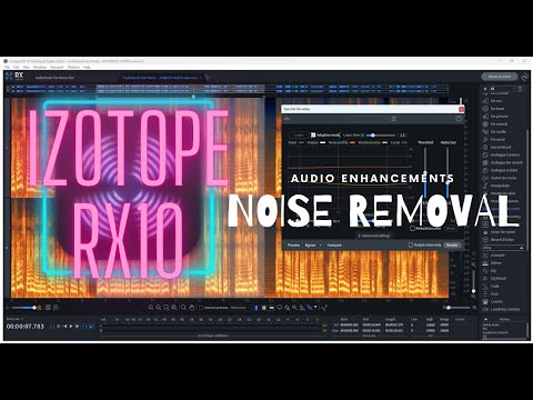 iZotope RX10   NOISE REMOVAL