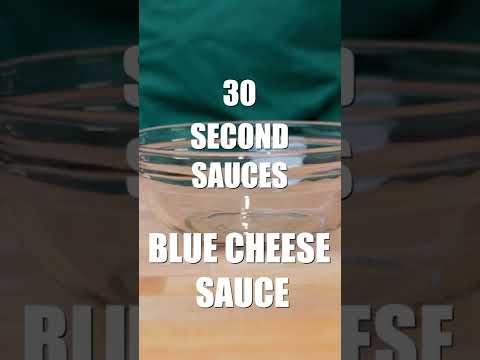 How to make Blue Cheese Sauce (a staple in upstate NY bar food) #shorts