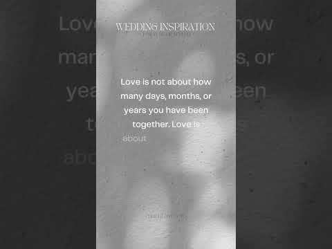 Wedding vows and speeches inspiration